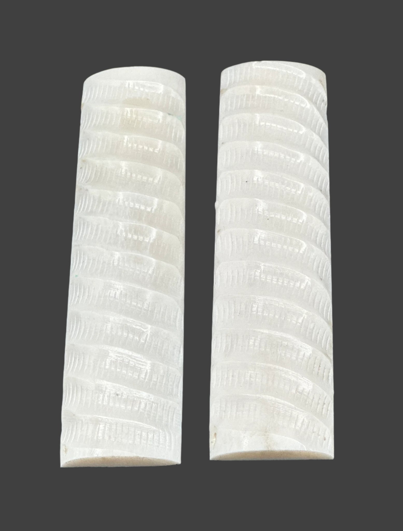 White Bone Impala Jigged or Carved - Knife Making Handle Material ...