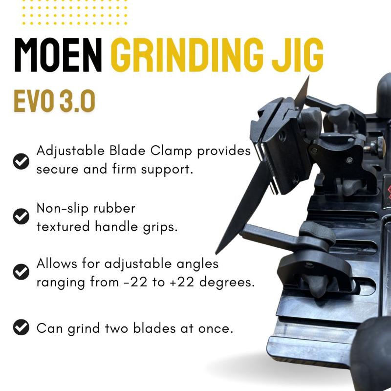 Moen Blade Grinding Jig - Custom Knife Making| KnifeMaker