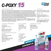C-Poxy 15 Epoxy Glue - Knife Making Supplies| KnifeMaker